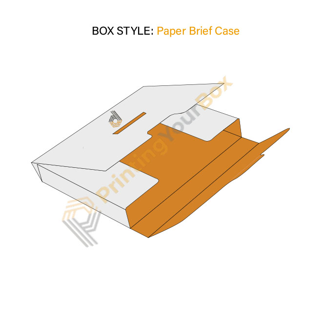 Custom Paper Brief Case Boxes | Printing You Box